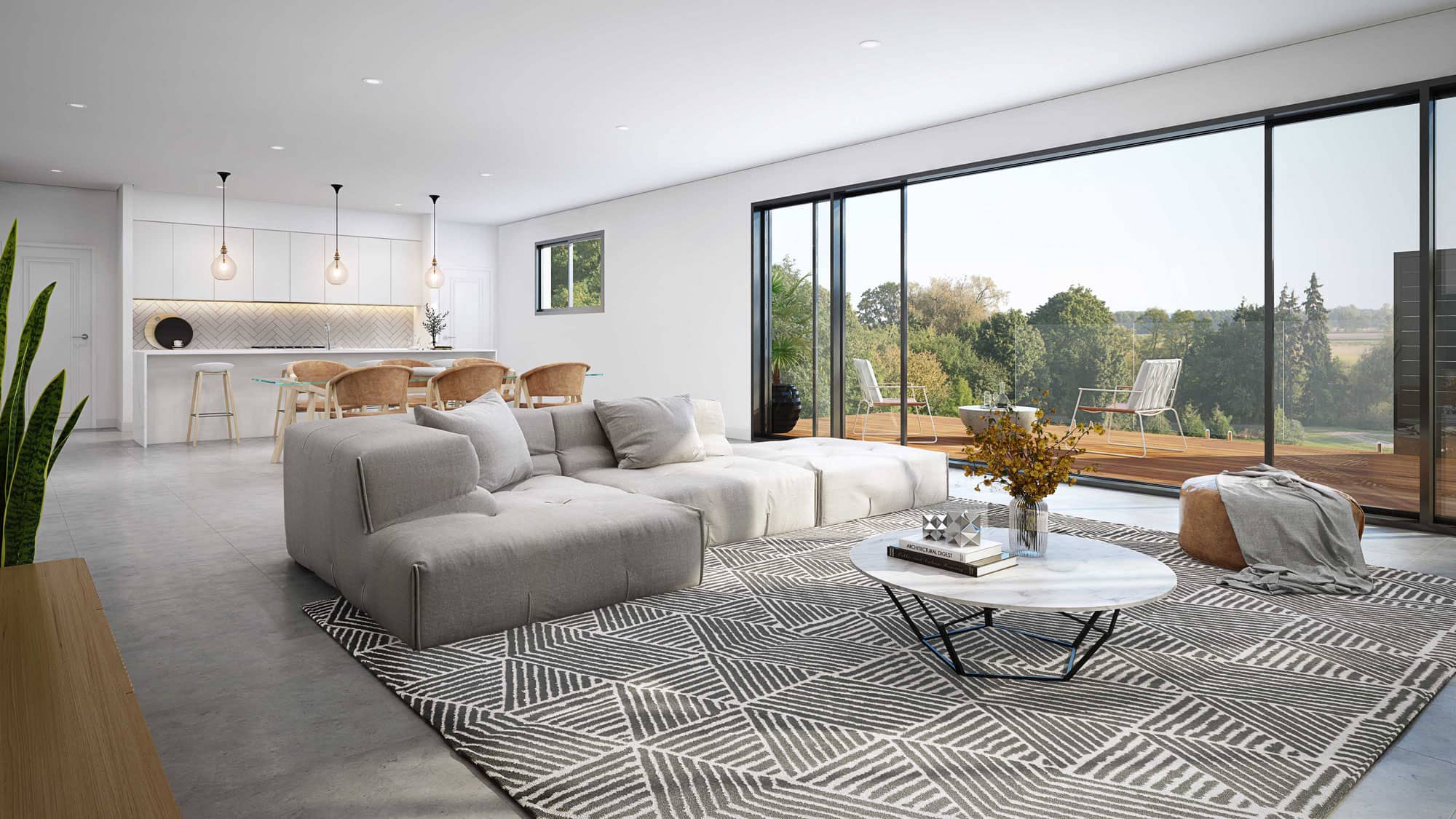 3D Rendering Living Areas | MEGACHEAP3D | Showcase your Design in ...